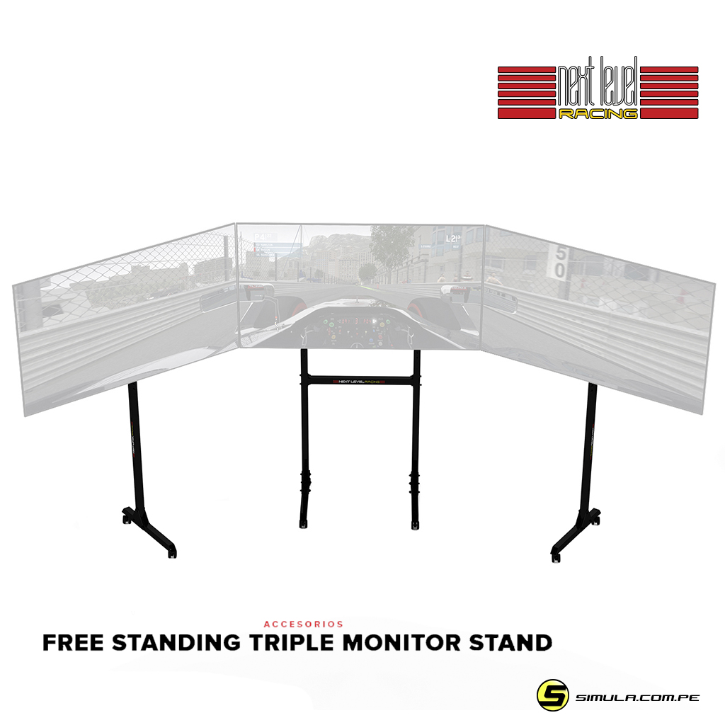NEXT LEVEL RACING Triple Monitor Stand - Simula